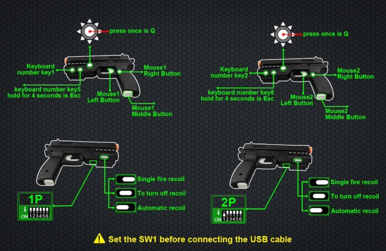 RS3 Reaper Kit – Retro Shooter Light Gun Gaming